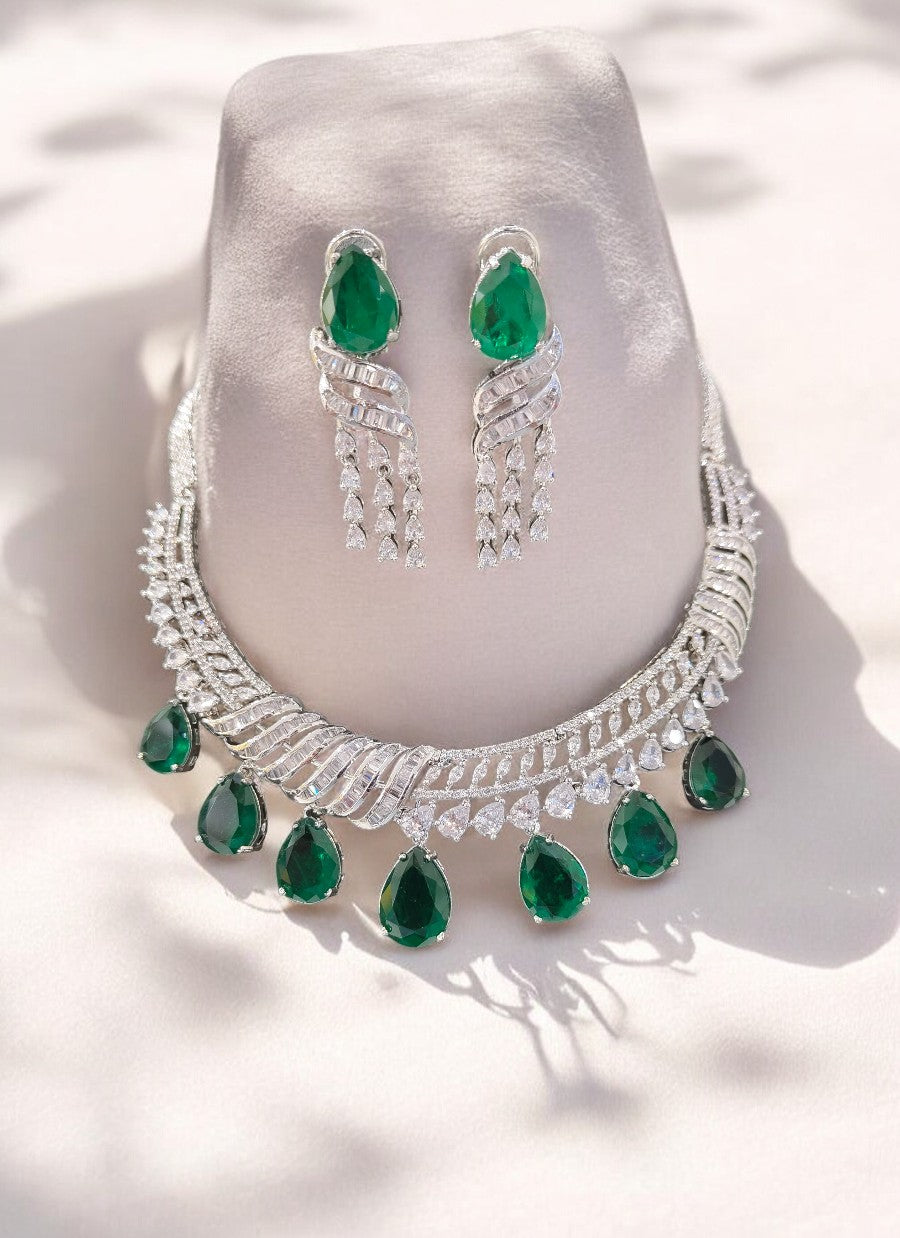 SEVEN SEMIPRECIOUS DROP SET – JoolryIndia