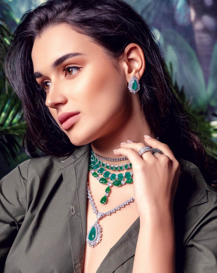 Precious Oval Set – JoolryIndia