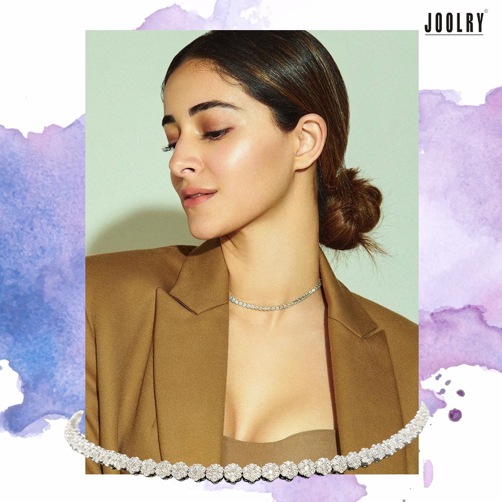 Flora Diamonte Choker Set – JoolryIndia