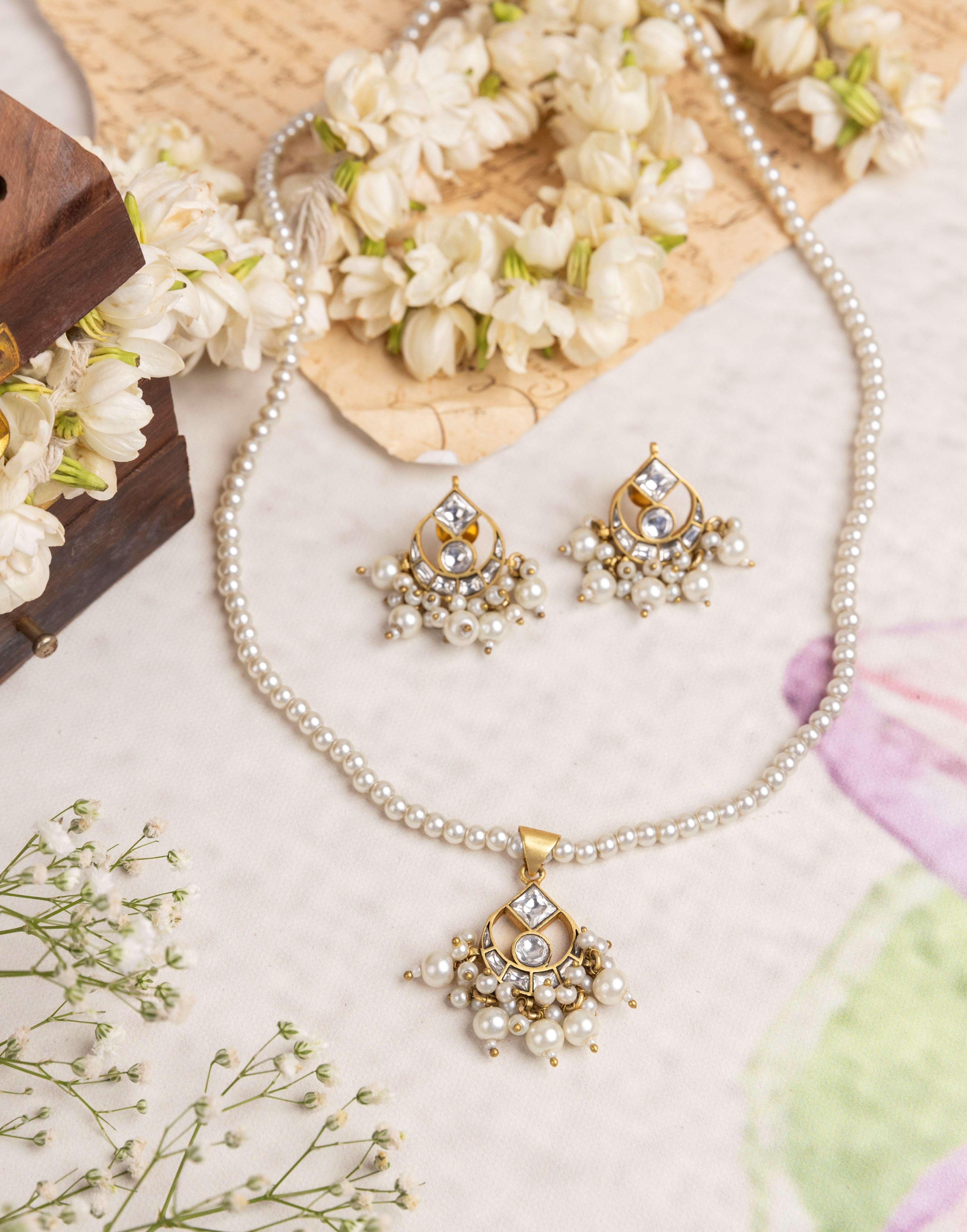 PRANIKA PENDANT SET – JoolryIndia