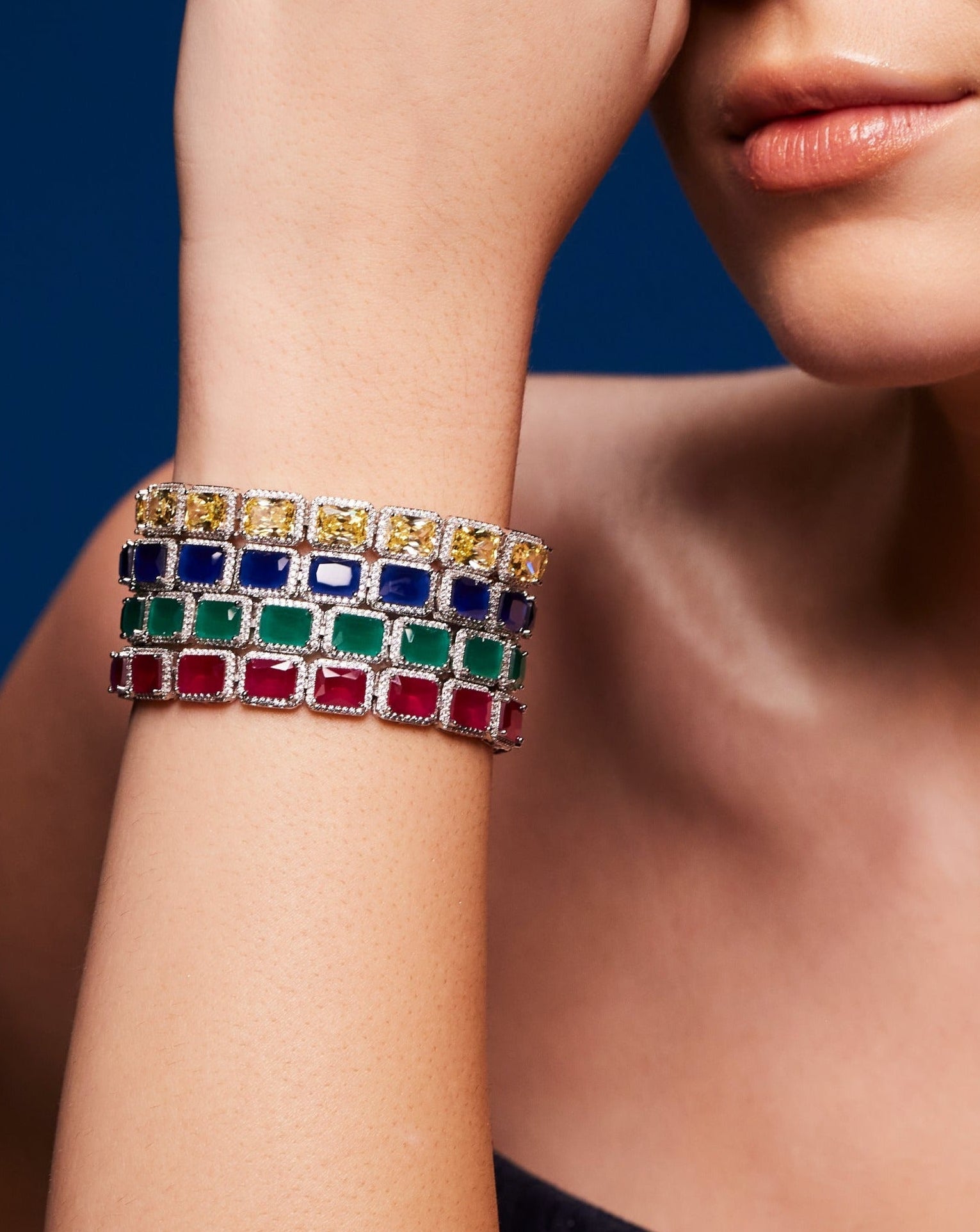 RECTANGULAR MULTI BRACELET – JoolryIndia
