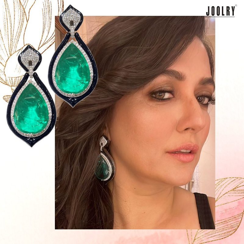 Emerald Envy Earrings – JoolryIndia
